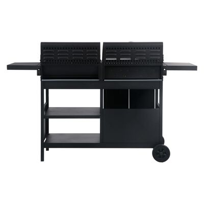 vidaXL Barbecue Combinato Carbone e Gas 3 Fuochi | vidaXL.it