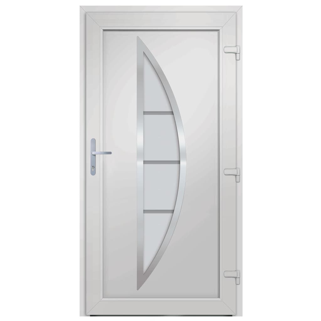 vidaXL Porta Ingresso Bianca 108x208 cm in PVC | vidaXL.it
